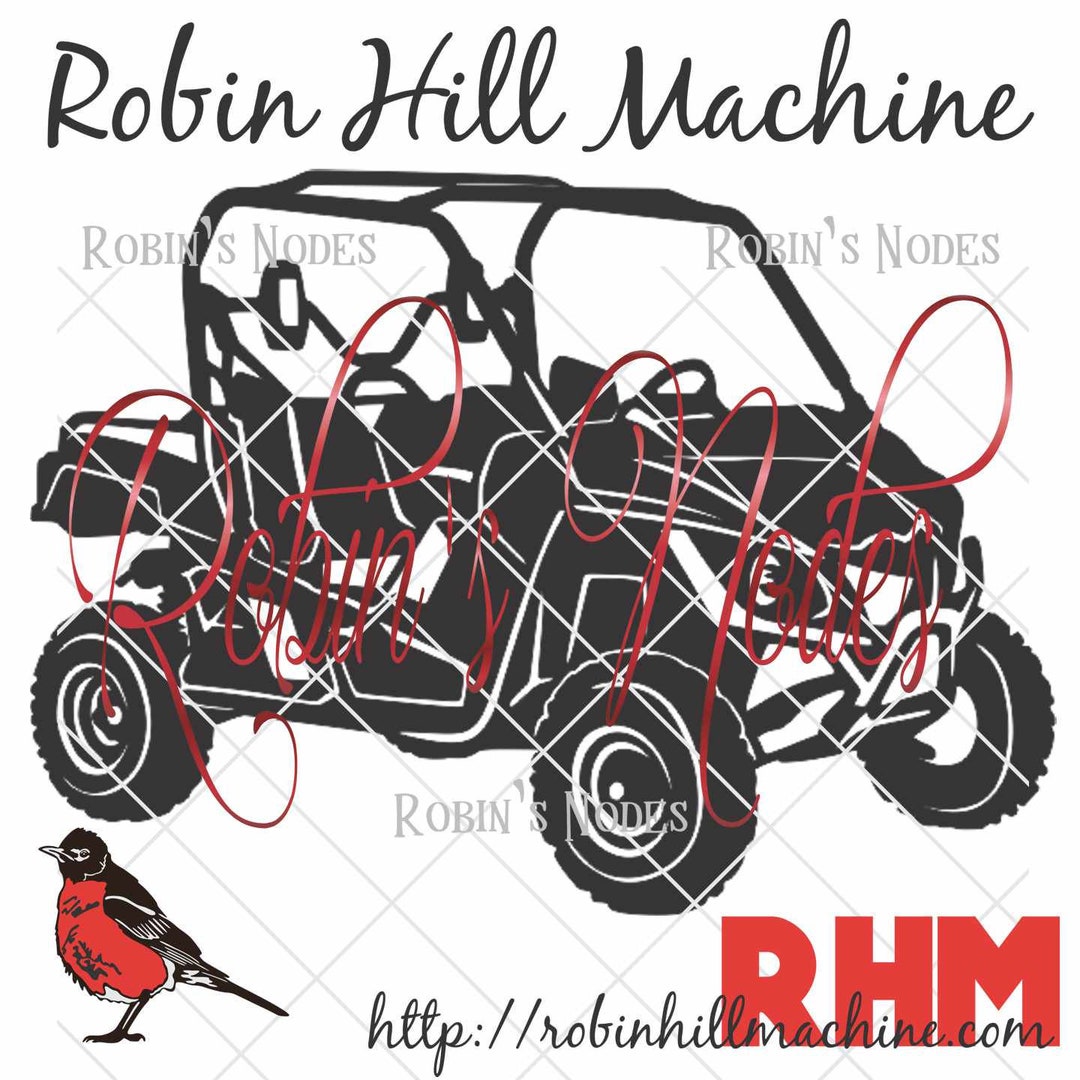 ATV Side by Side Yamaha Wolverine SVG File ~ Detailed Vector for Laser ...