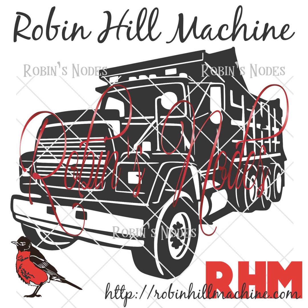 Ford Tri Axle Truck SVG File ~ Detailed Vector for Laser and Cricut ...