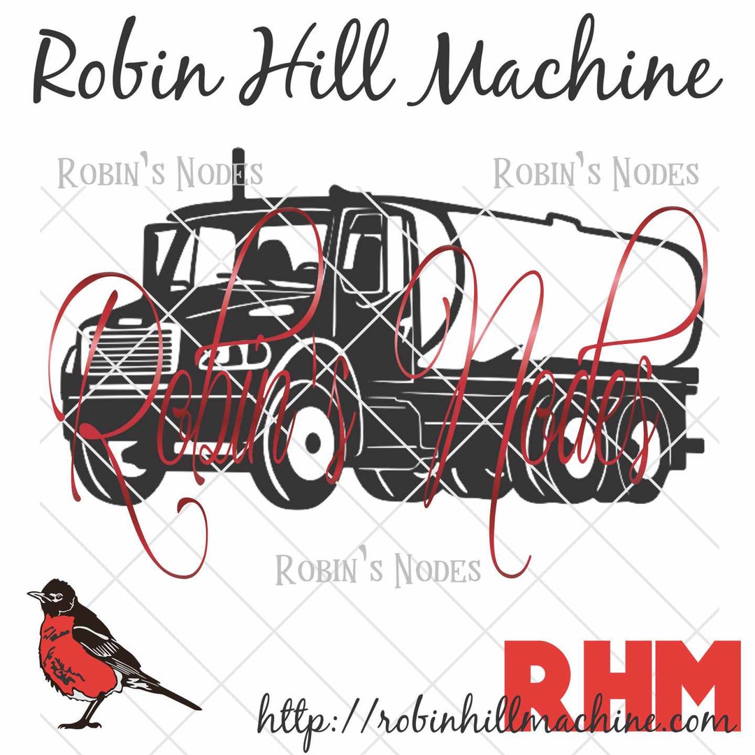 Water Truck SVG File ~ Detailed Vector for Laser and Cricut ~ Digital ...