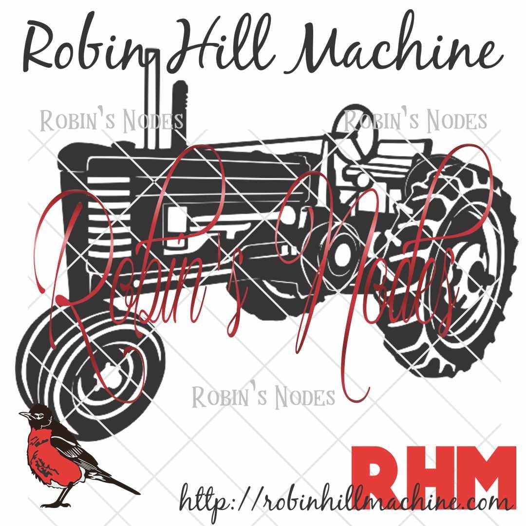 John Deere Model B Tractor SVG File ~ Detailed Vector for Laser and ...