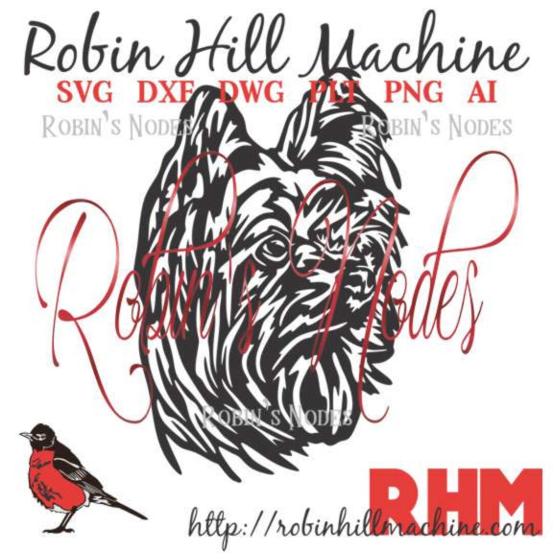 Yorkie Dog SVG File ~ Detailed Vector for Laser and Cricut ~ Digital ...