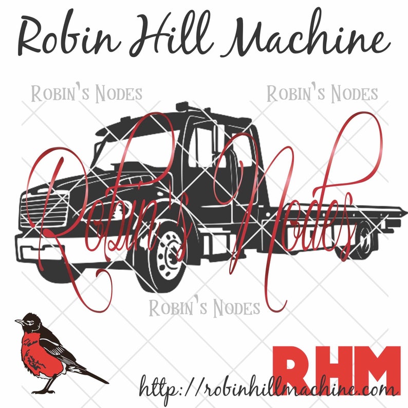 Freightliner Rollback Truck SVG File Detailed Vector for - Etsy