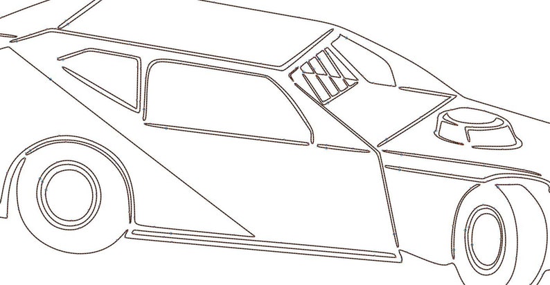 Dirt Track Race Car SVG File Detailed Vector for Laser and - Etsy