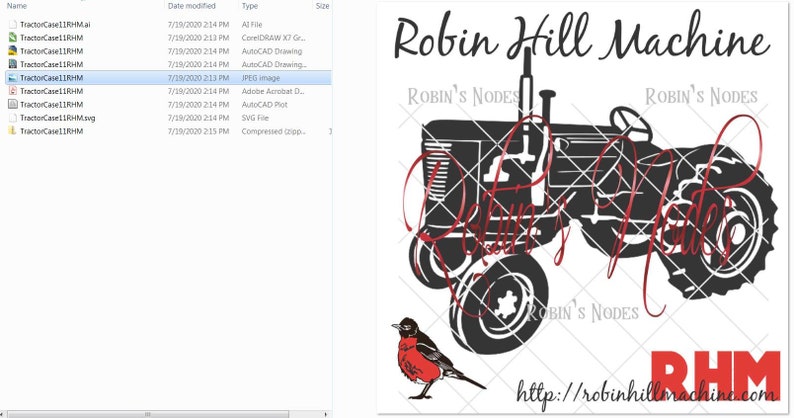 Vintage Case Tractor SVG File Detailed Vector for Laser and | Etsy