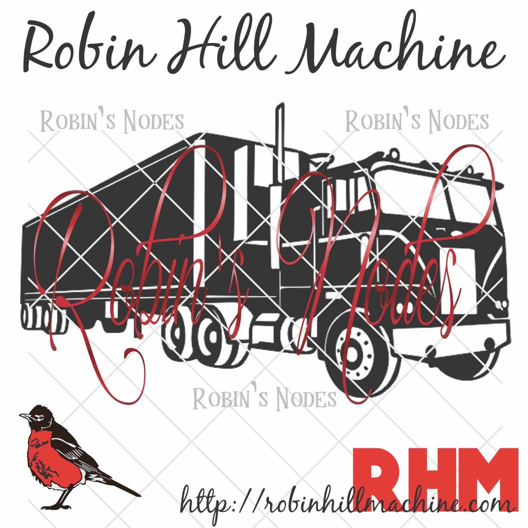 Peterbilt Cabover Truck SVG File ~ Detailed Vector for Laser and Cricut ...