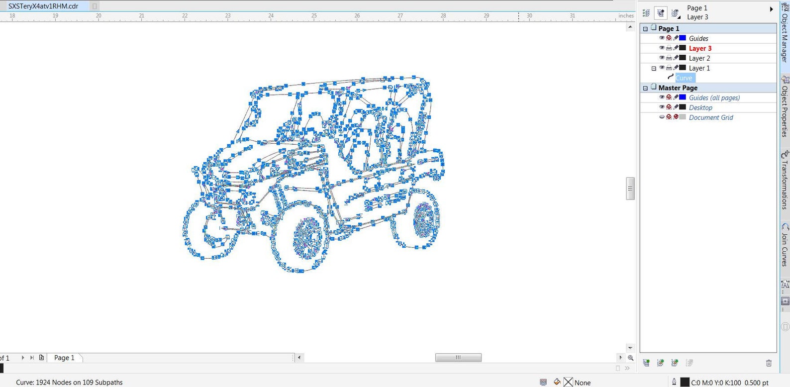 ATV Side by Side SVG File Detailed Vector for Laser and | Etsy