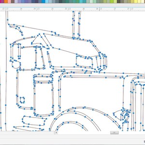 Peterbilt Truck SVG File ~ Detailed Vector for Laser and Cricut ...