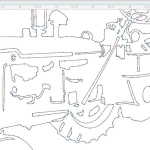 Farmall Model C Tractor SVG File ~ Detailed Vector for Laser and Cricut ...