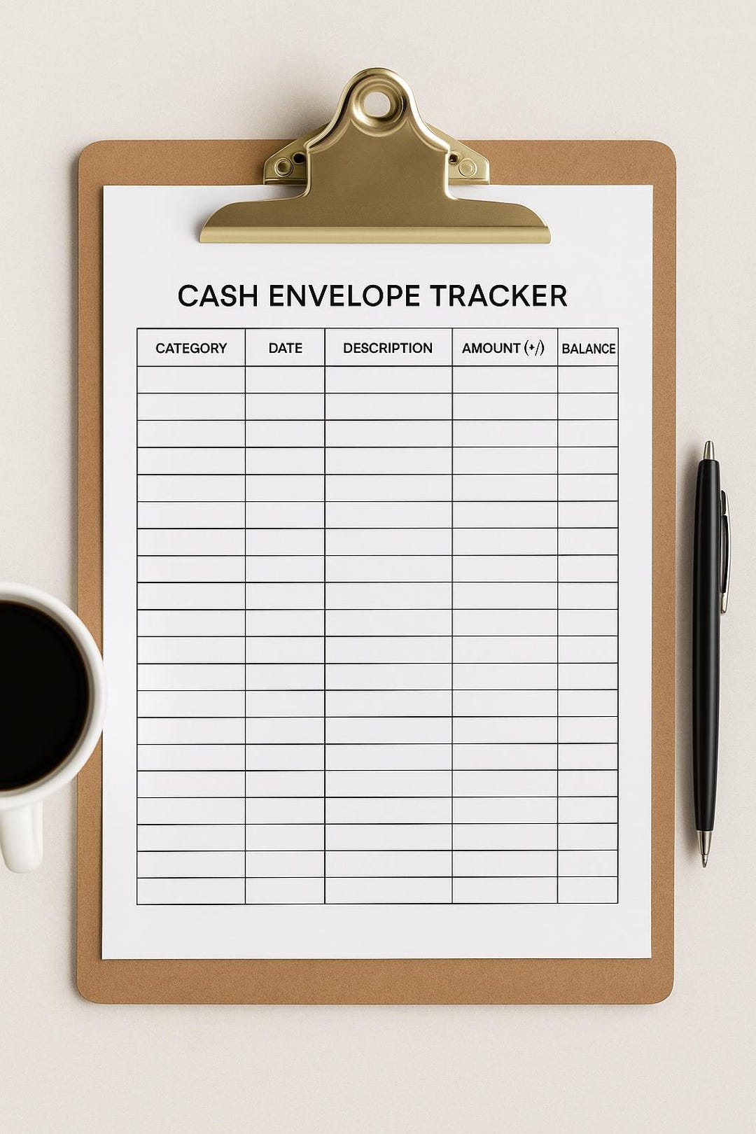 Printable Cash Envelope Inserts | Budget Tracker | Expense Tracker ...