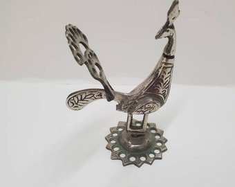 Antique Peacock Pot - Etsy