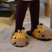 Giraffe Slippers Animal Home Shoes Unisex Adults Slippers Wool - Etsy