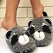Raccoon Slippers, Wild Woodland Raccoon Slippers, Hand Made Slippers ...