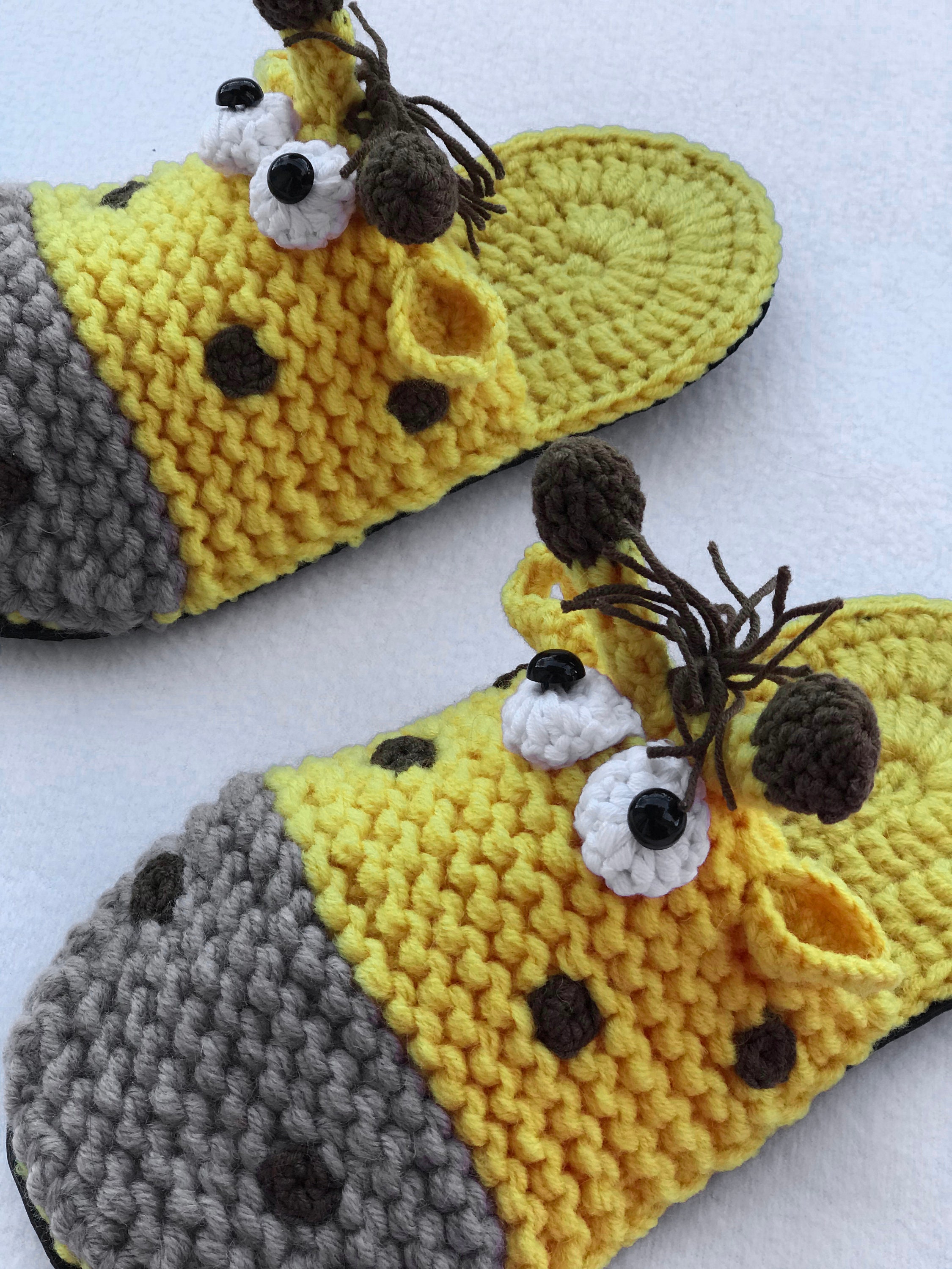 Giraffe Custom Funny Slippers Women Handmade Idea Gift Home - Etsy