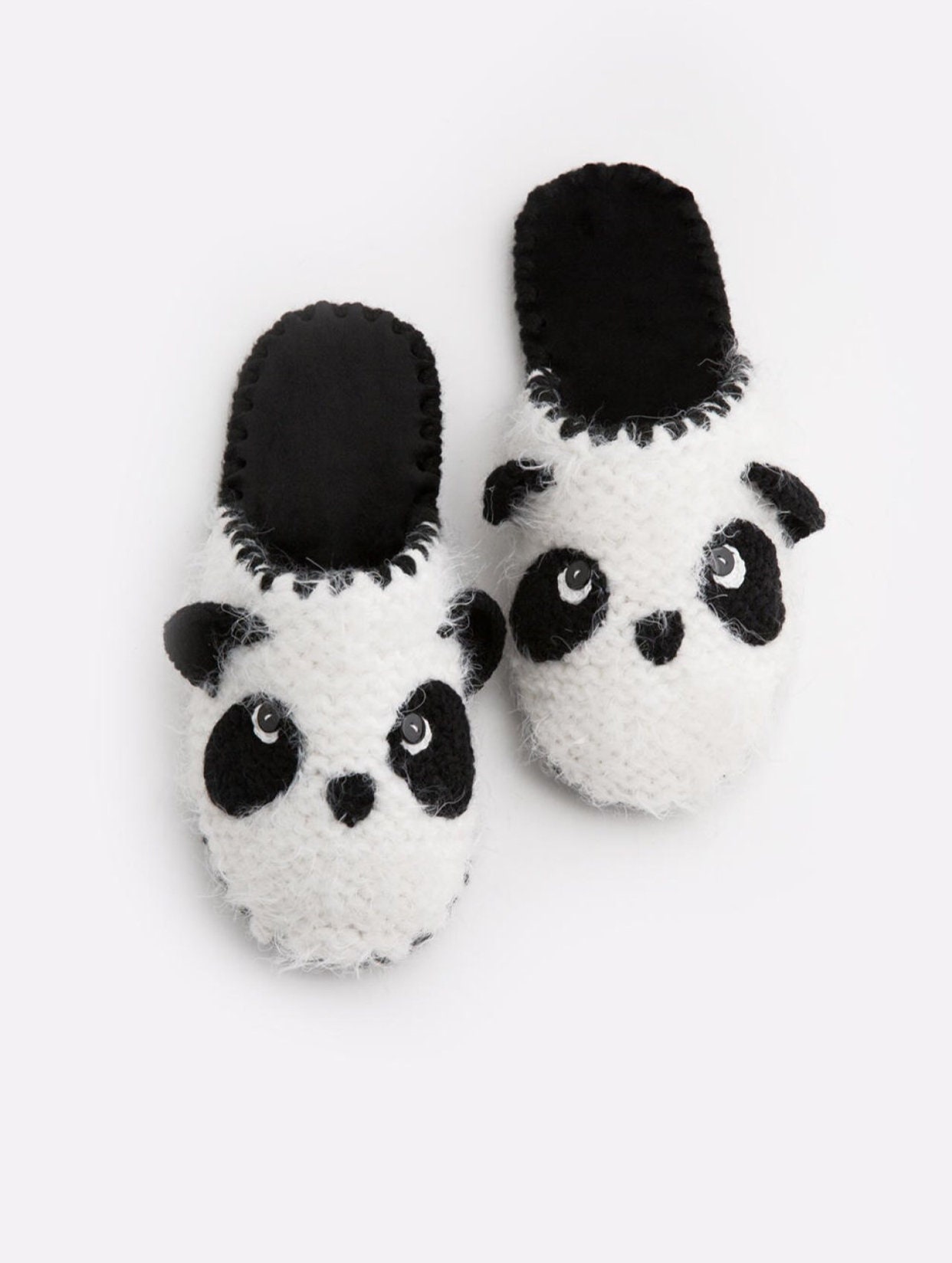 Cool Slippers Girls Slippers Panda Gifts Panda Slippers Fuzzy | Etsy