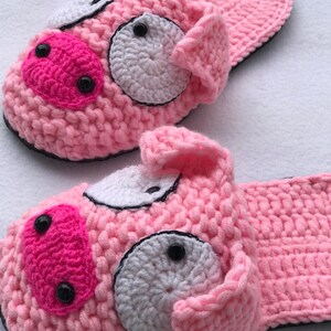 Pink Slippers Women's Pig Slippers Funny Slippers Pink - Etsy