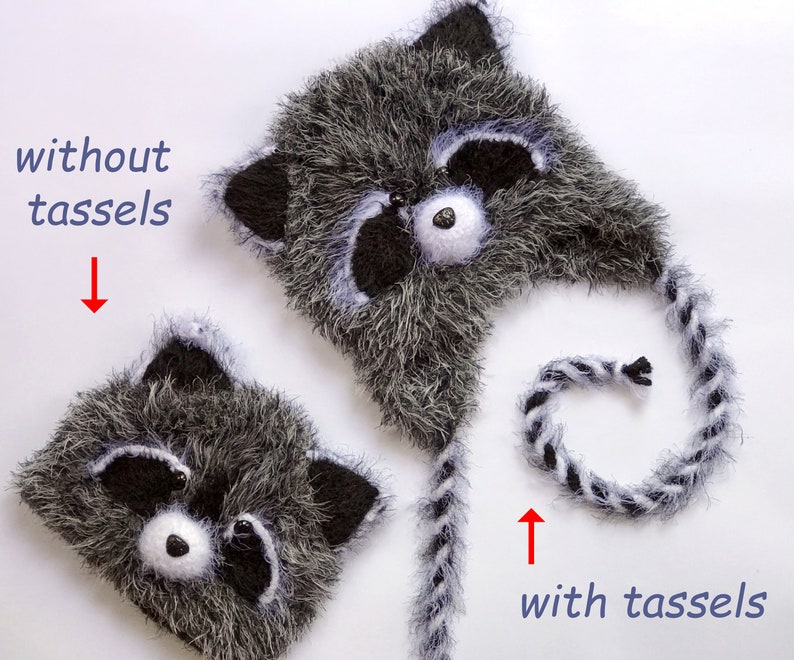 The Cozy Raccoon Hat Raccoon Hat Animal Hat Hats for Kids Hats - Etsy