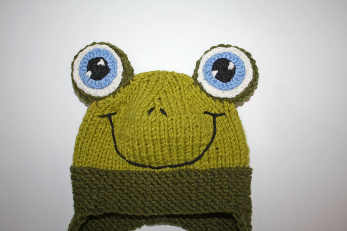 Happy Frog Handmade Frog Hat for Babies/children and Adults - Etsy