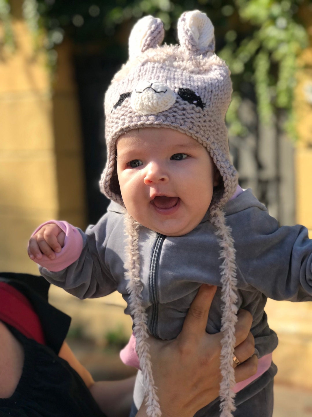 Adult and Kids Llama Hat Llama Kids Hat Llama Winter Hat Fun Kids ...