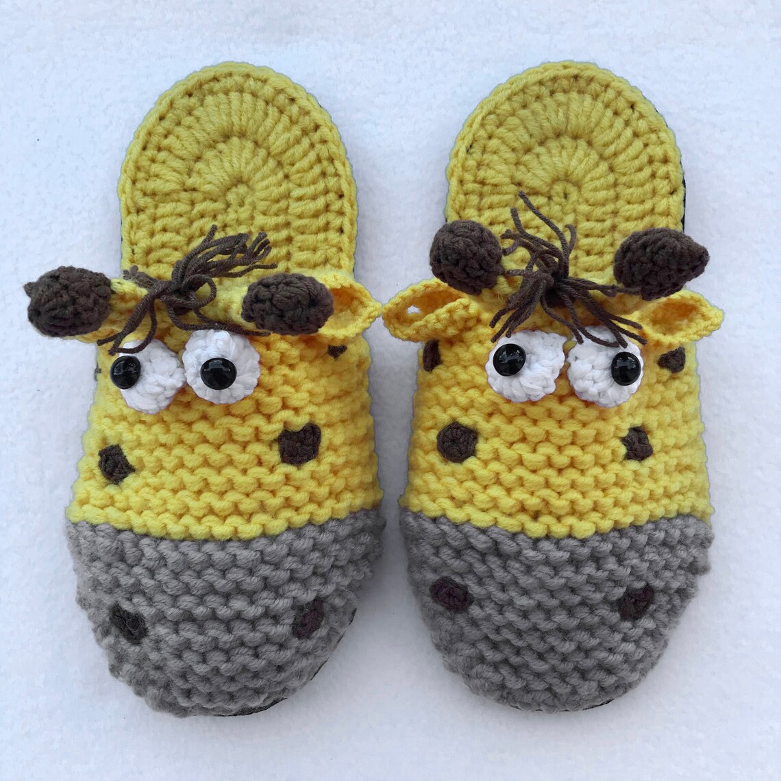 Giraffe Custom Funny Slippers Women Handmade Idea Gift Home - Etsy
