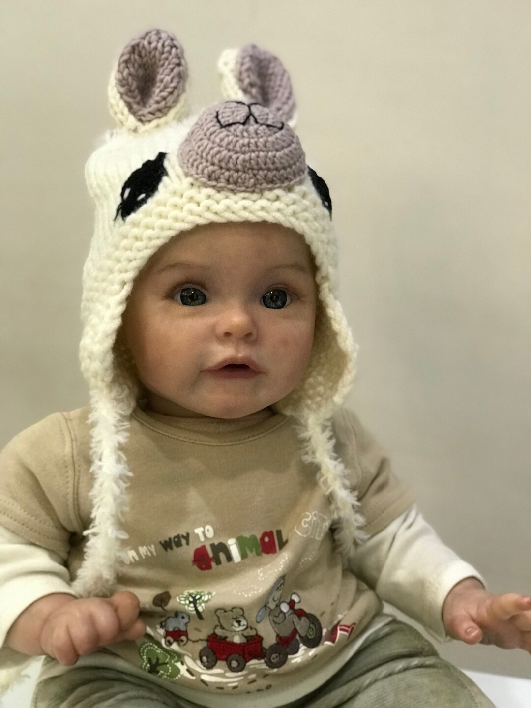 Llama Gift Baby Llama Hat Llama Beanie Funny Gift Crochet Crochet Llama ...