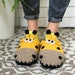 Giraffe Slippers Animal Home Shoes Unisex Adults Slippers Wool - Etsy