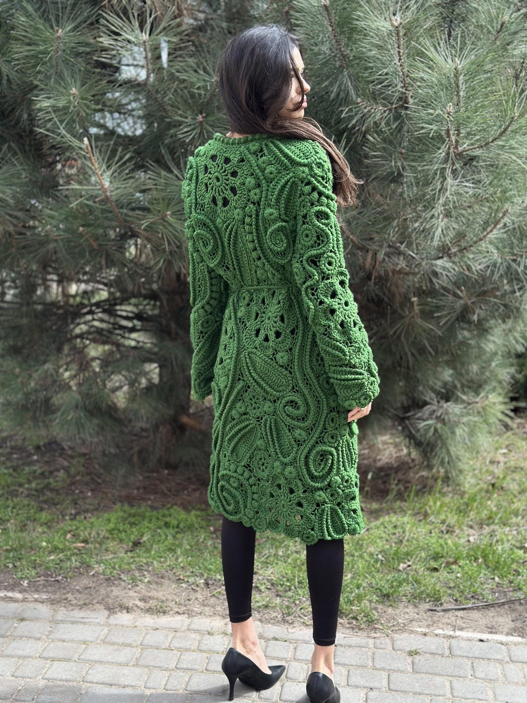 Irish Lace Woman Clothing Formal Dress Cape Gift for Daughter Fairy ...