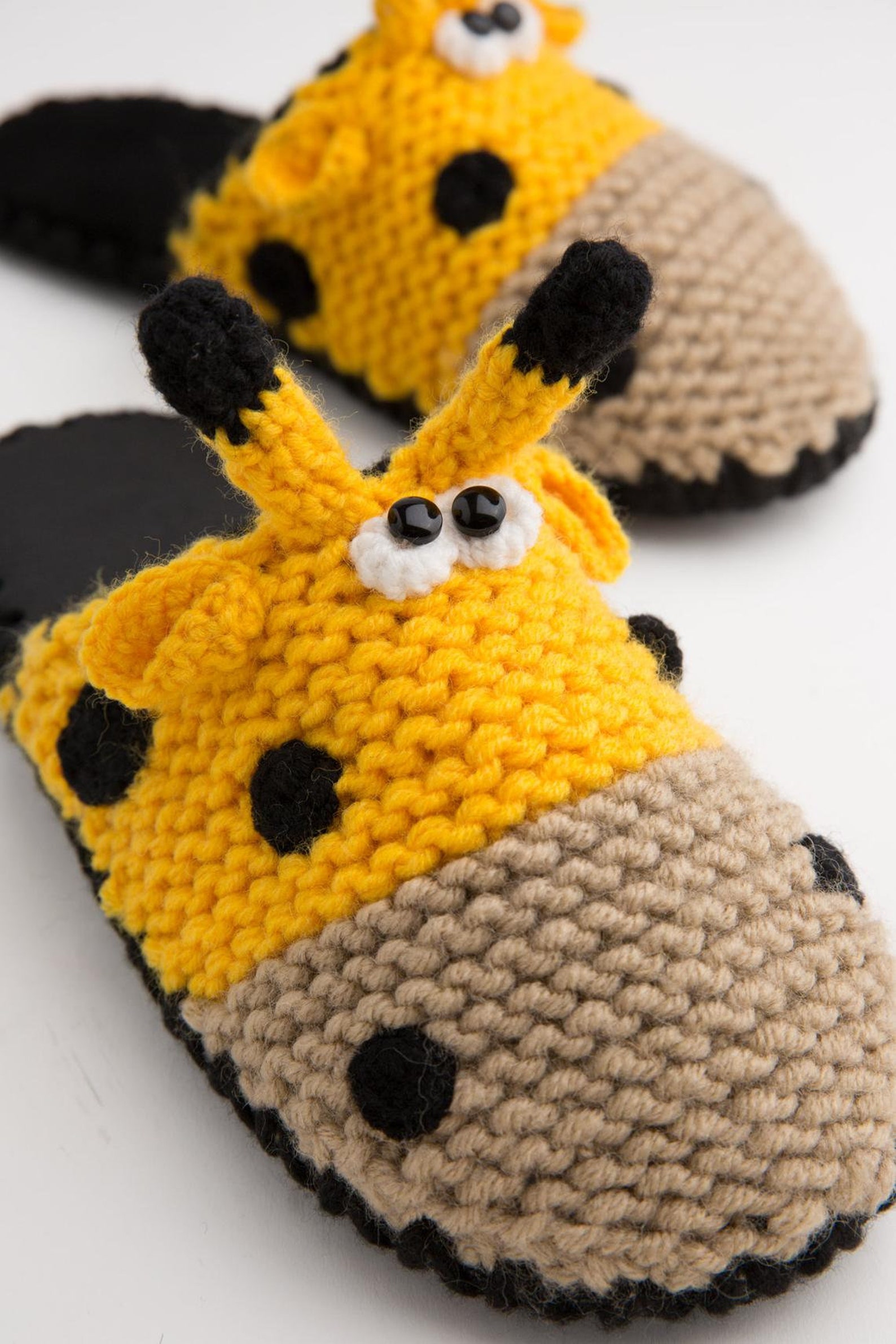 Giraffe Slippers Animal Home Shoes Unisex Adults Slippers Wool | Etsy
