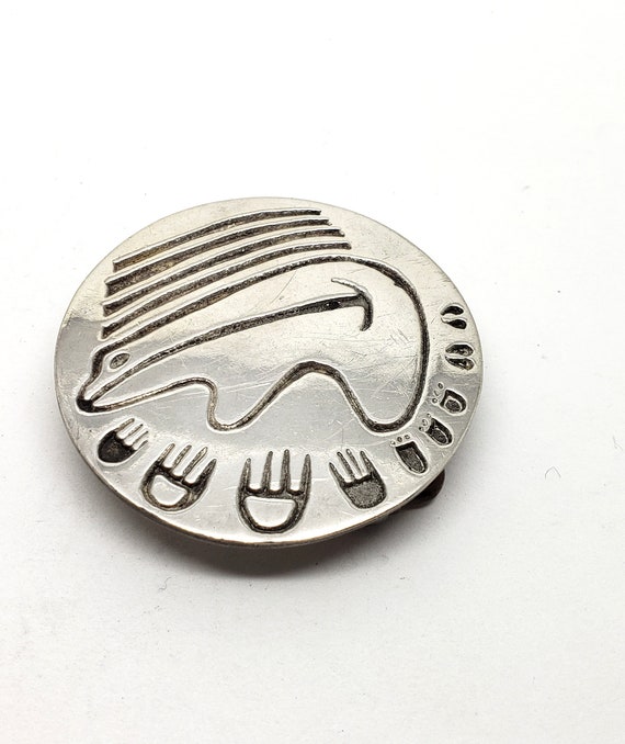 Navajo Buckle Medicine Bear Vintage George Begay - Etsy