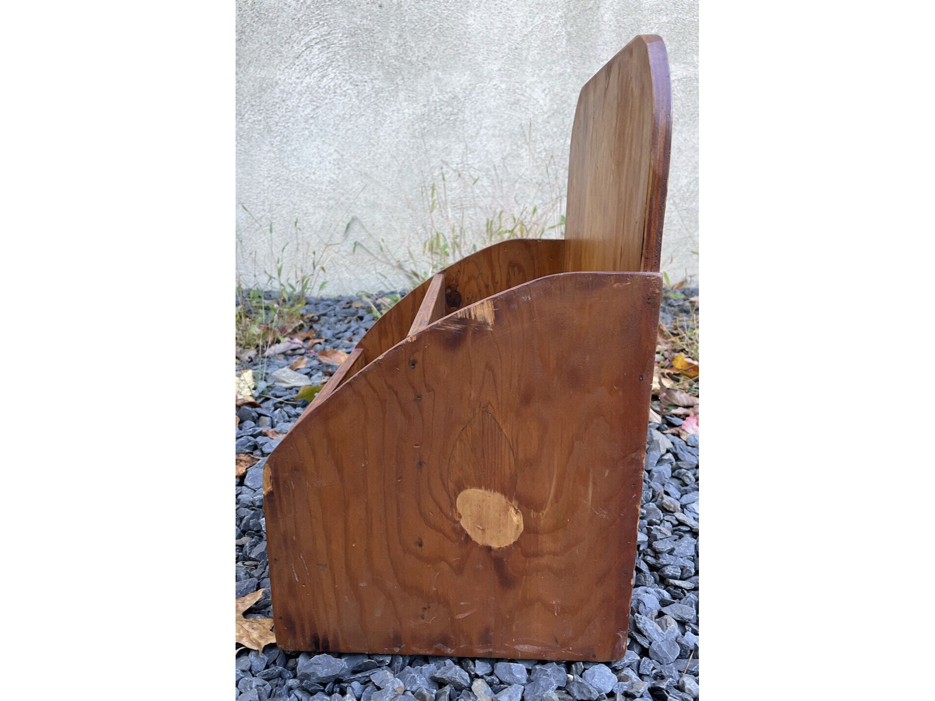 Antique / Vintage Retro Art Deco Wooden Magazine Holder / Rack - Etsy