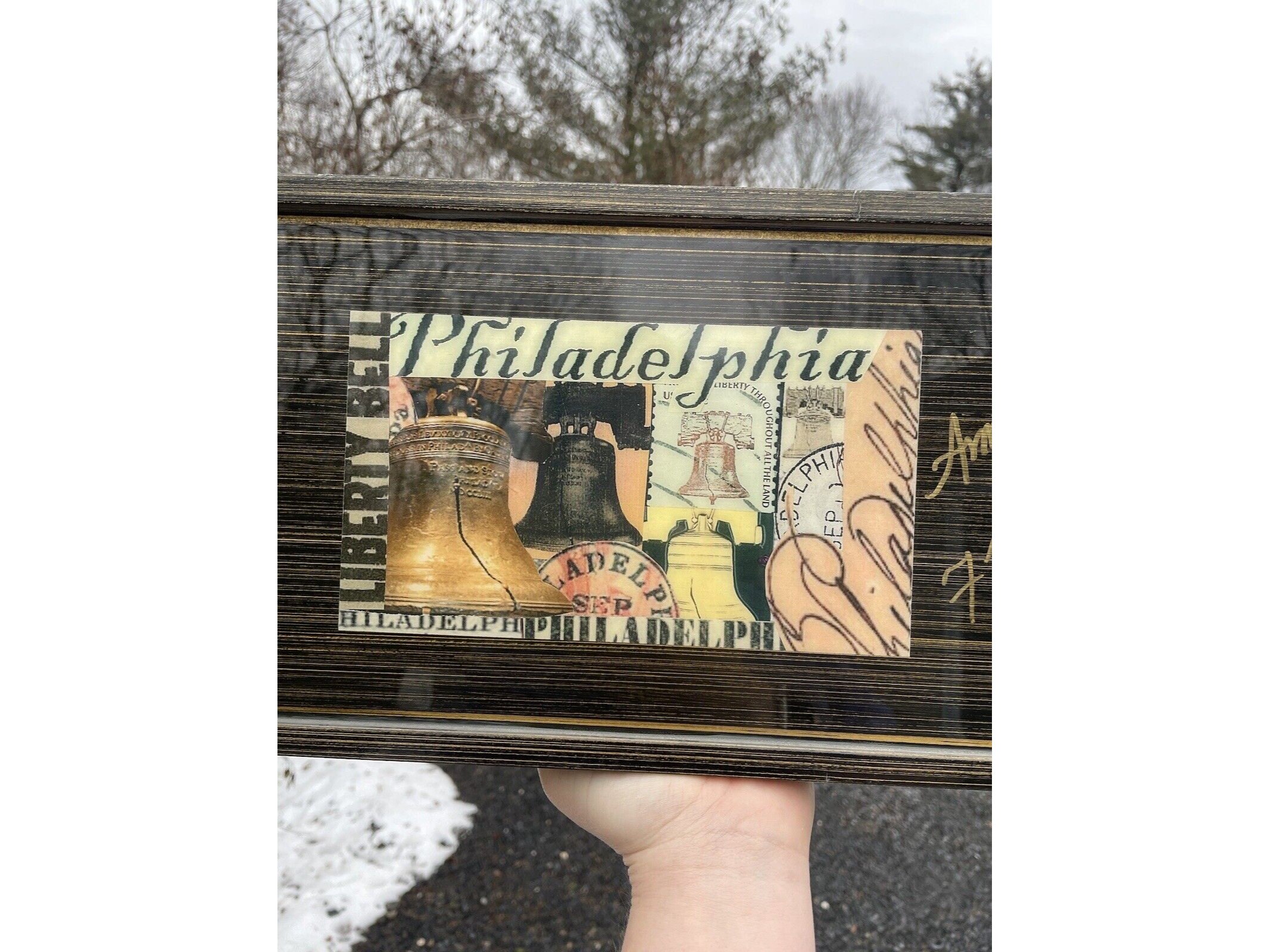 Vintage Annie Modica Philadelphia Handcrafted Tray Artist Design ...