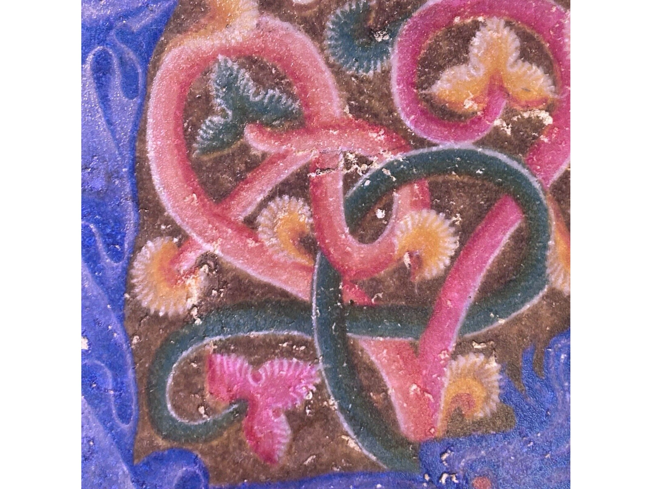 Vatican Illuminated Calligraphy Alphabet Letter 'L' - Etsy