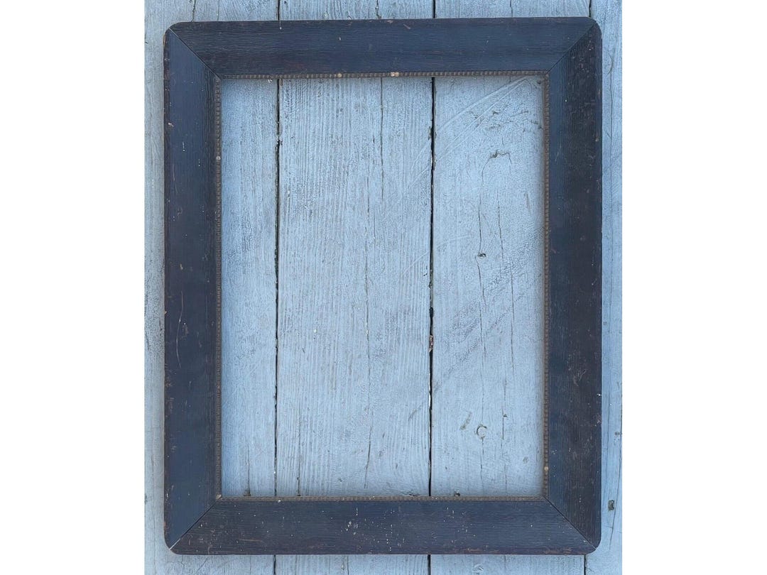 Antique 1900s Wooden Picture Frame Beaded Victorian Edwardian Art - Etsy