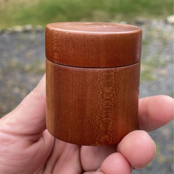Wood Turned Box - Etsy