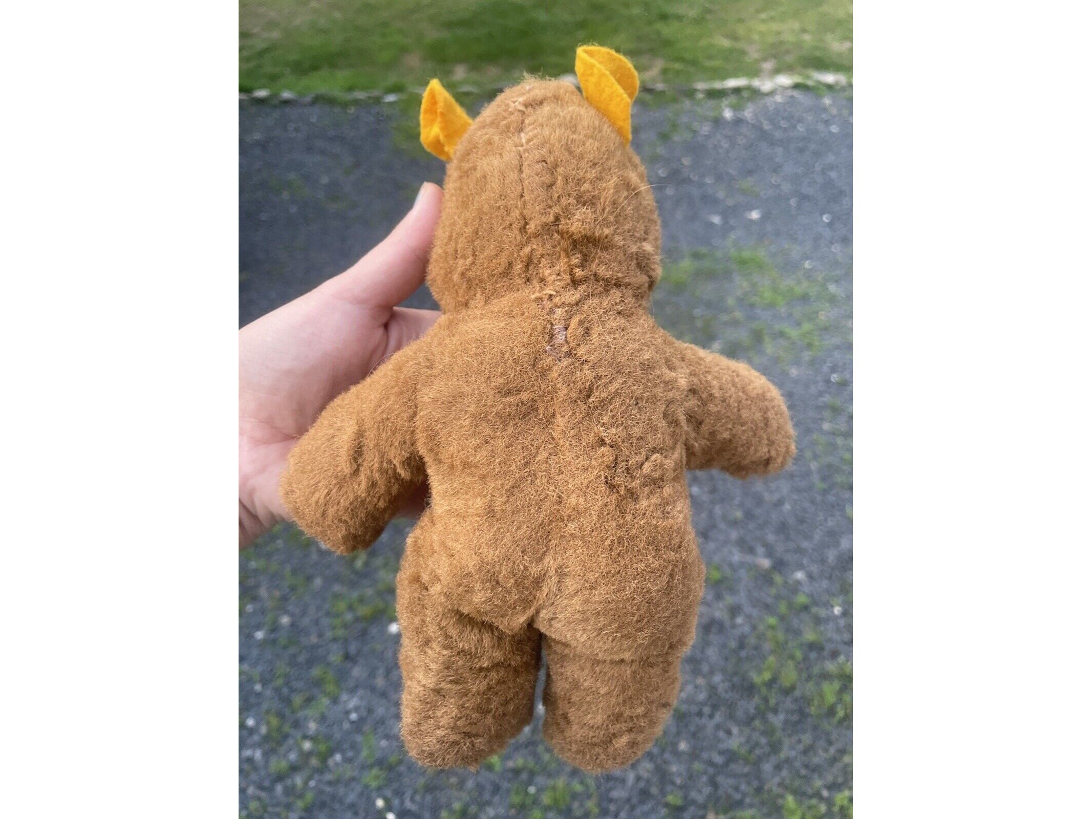 Mid-century Modern Rushton Gund Rubber Faced Chipmunk Plush Animal Toy ...