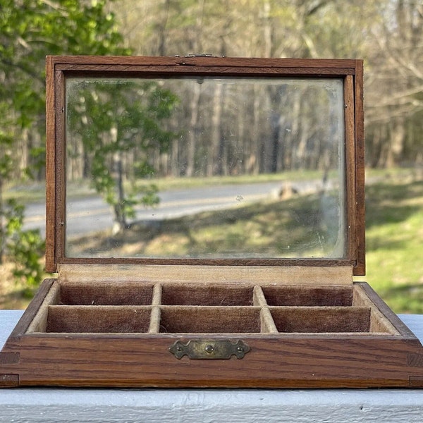 Antique Display Box - Etsy