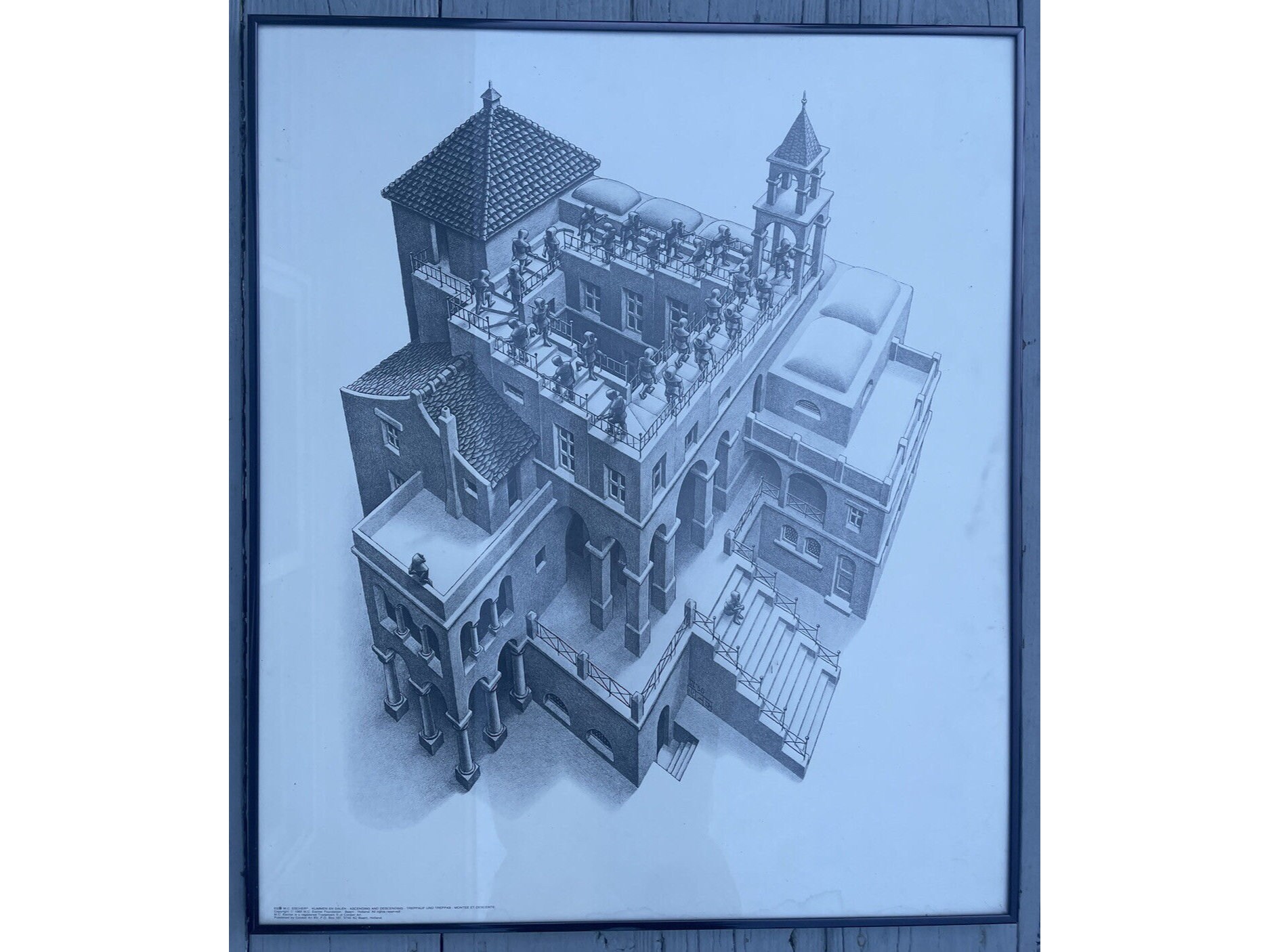 Mc Escher Paradox Magic Mirror By M.C. Escher