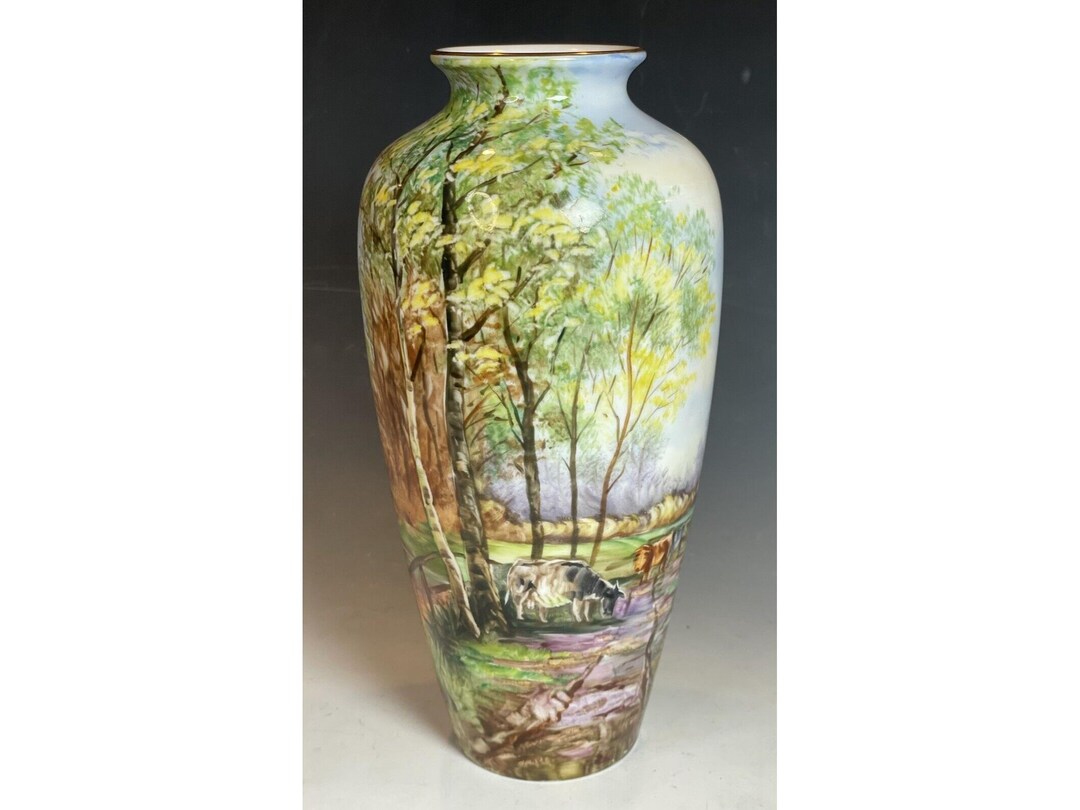 FINE 20th C. Japanese Hand Painted Noritake Nippon Toki Kaisha ...