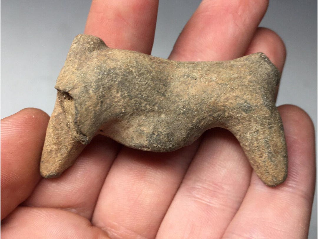 Pre-columbian Dog Finger Puppet Figurine Terracotta Canine Pottery ...
