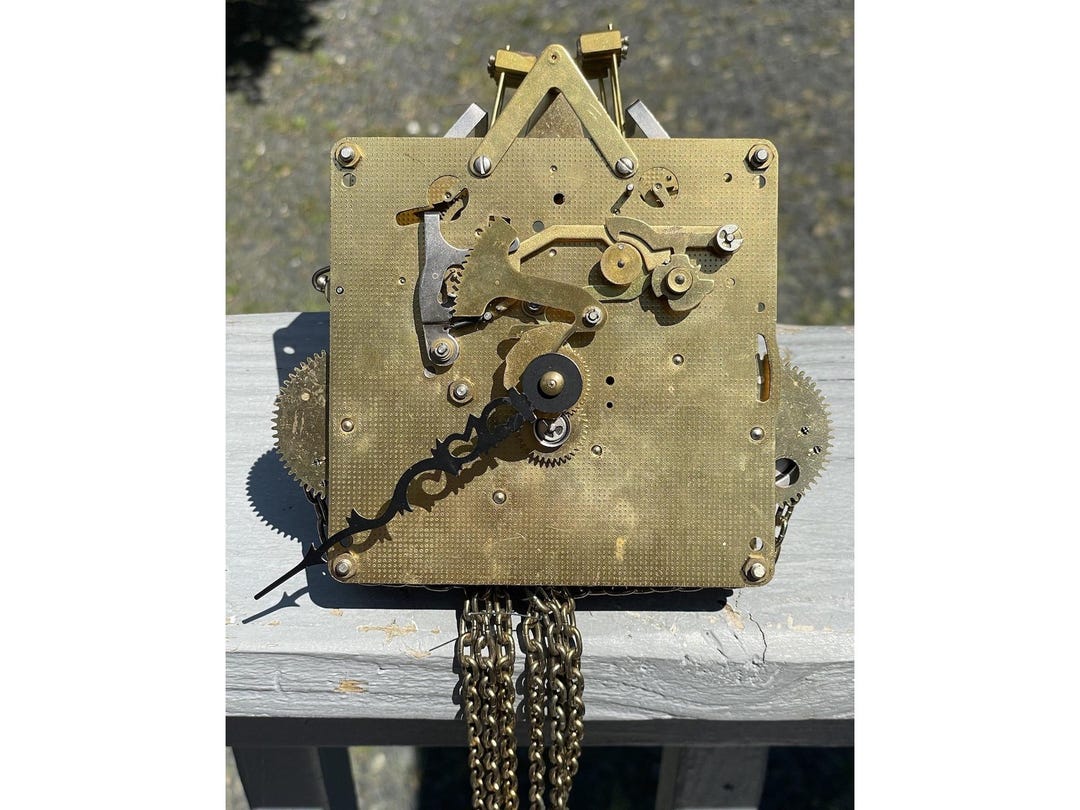 Hermle Black Forest Grandfather Clock Movement 451-050H 94 Cm Emperor ...