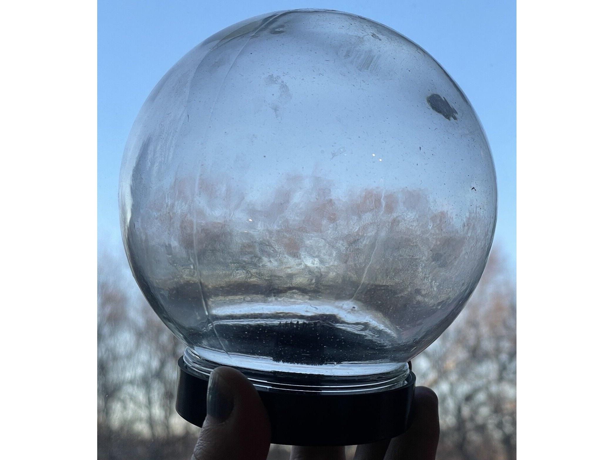 Vintage 1940s Mid-century Lewis Weil Glass Globe Plastic Base Flower ...