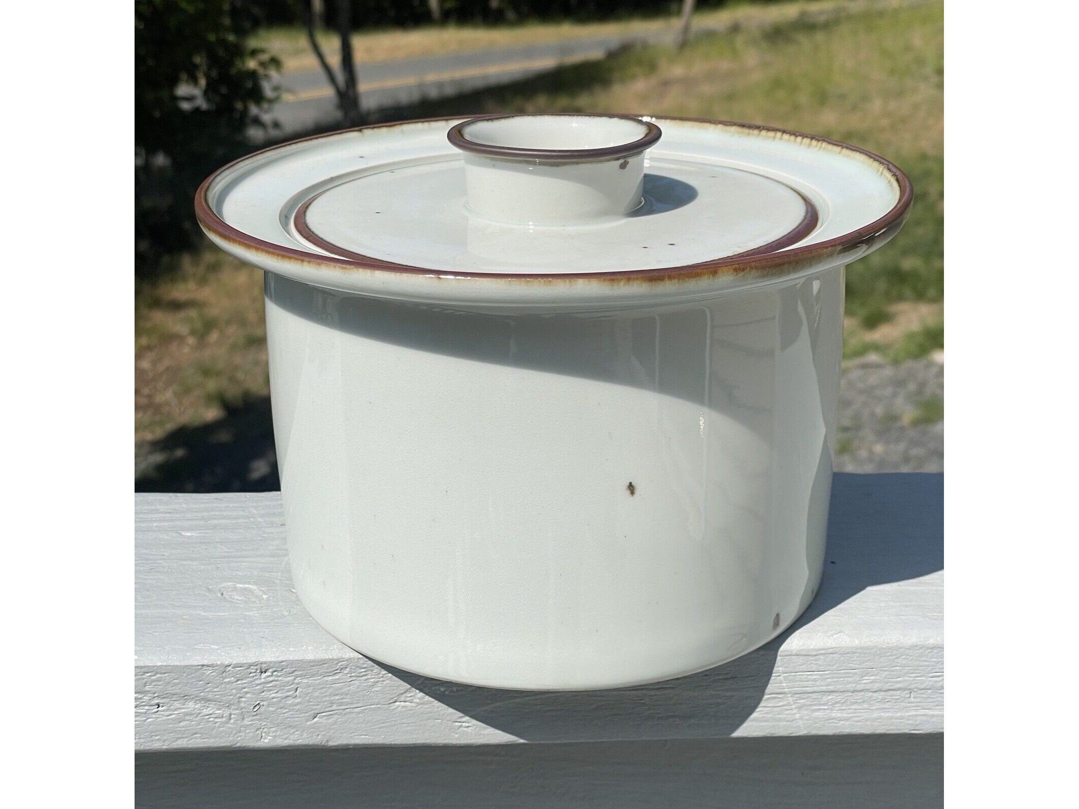 Vintage Brown Mist Dansk Designs Denmark Crock Casserole - Etsy