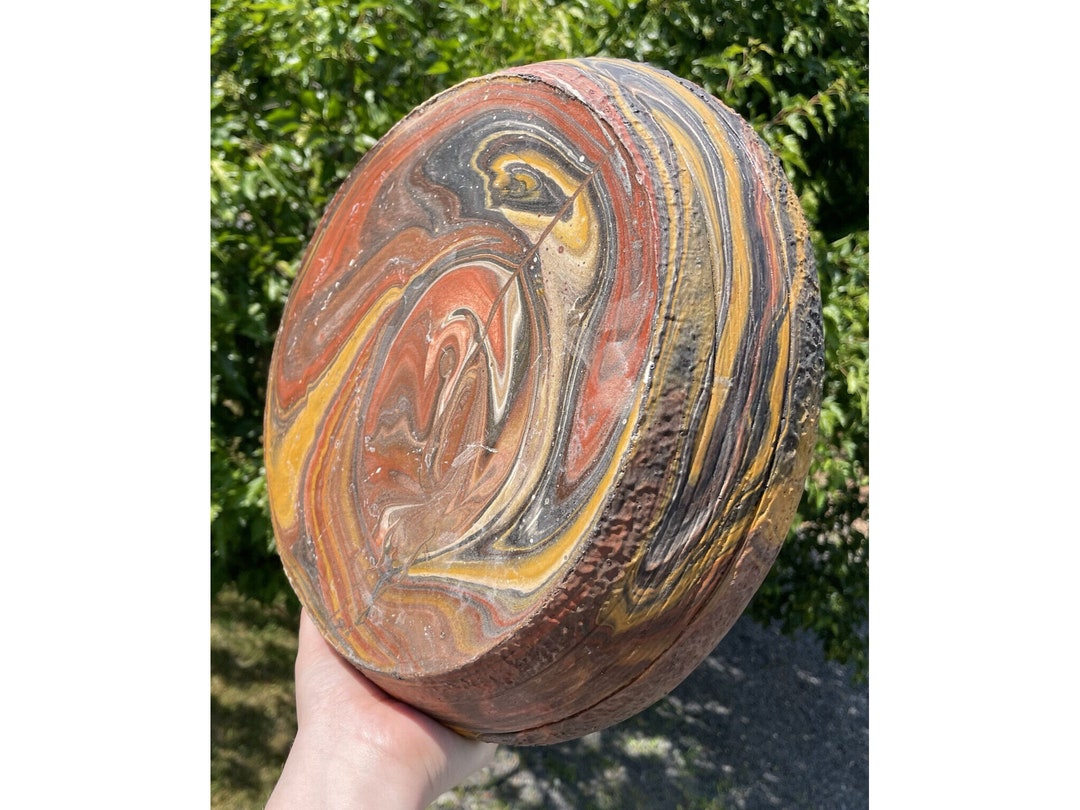 Antique Vintage Comanche Pottery Texas Swirl Glazed Folkware - Etsy