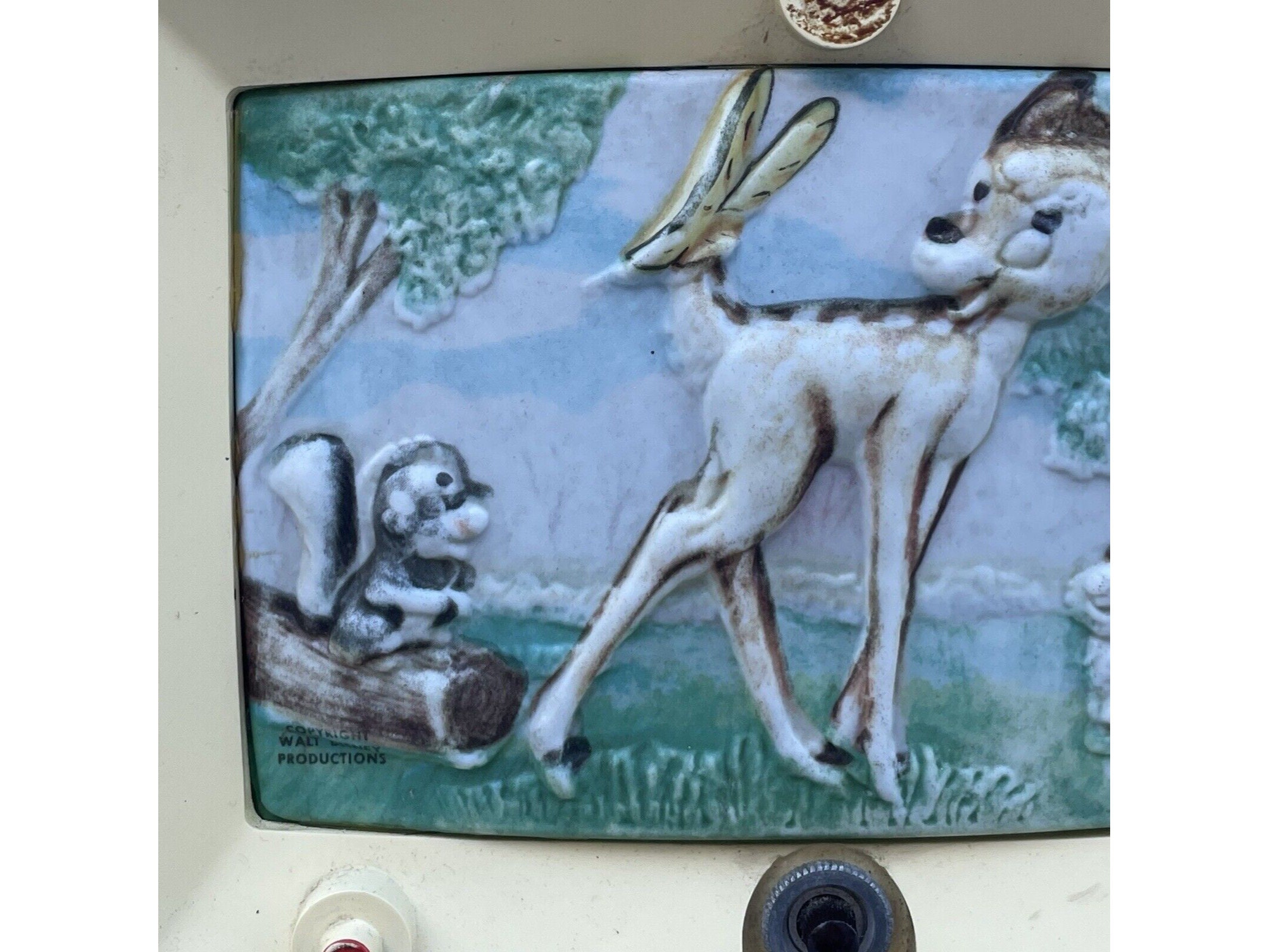 Vintage Bambi Hankscraft Walt Disney Wind-up Music Box Night - Etsy