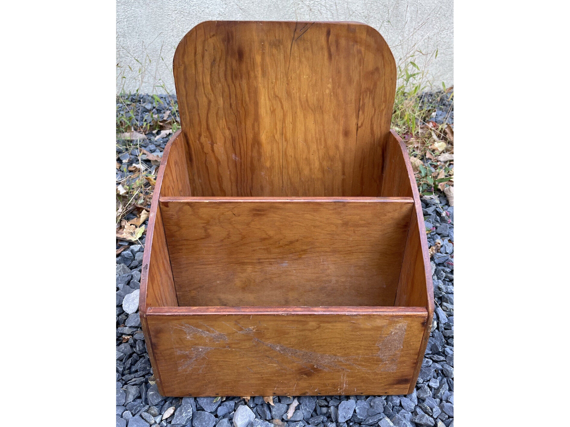 Antique / Vintage Retro Art Deco Wooden Magazine Holder / Rack - Etsy