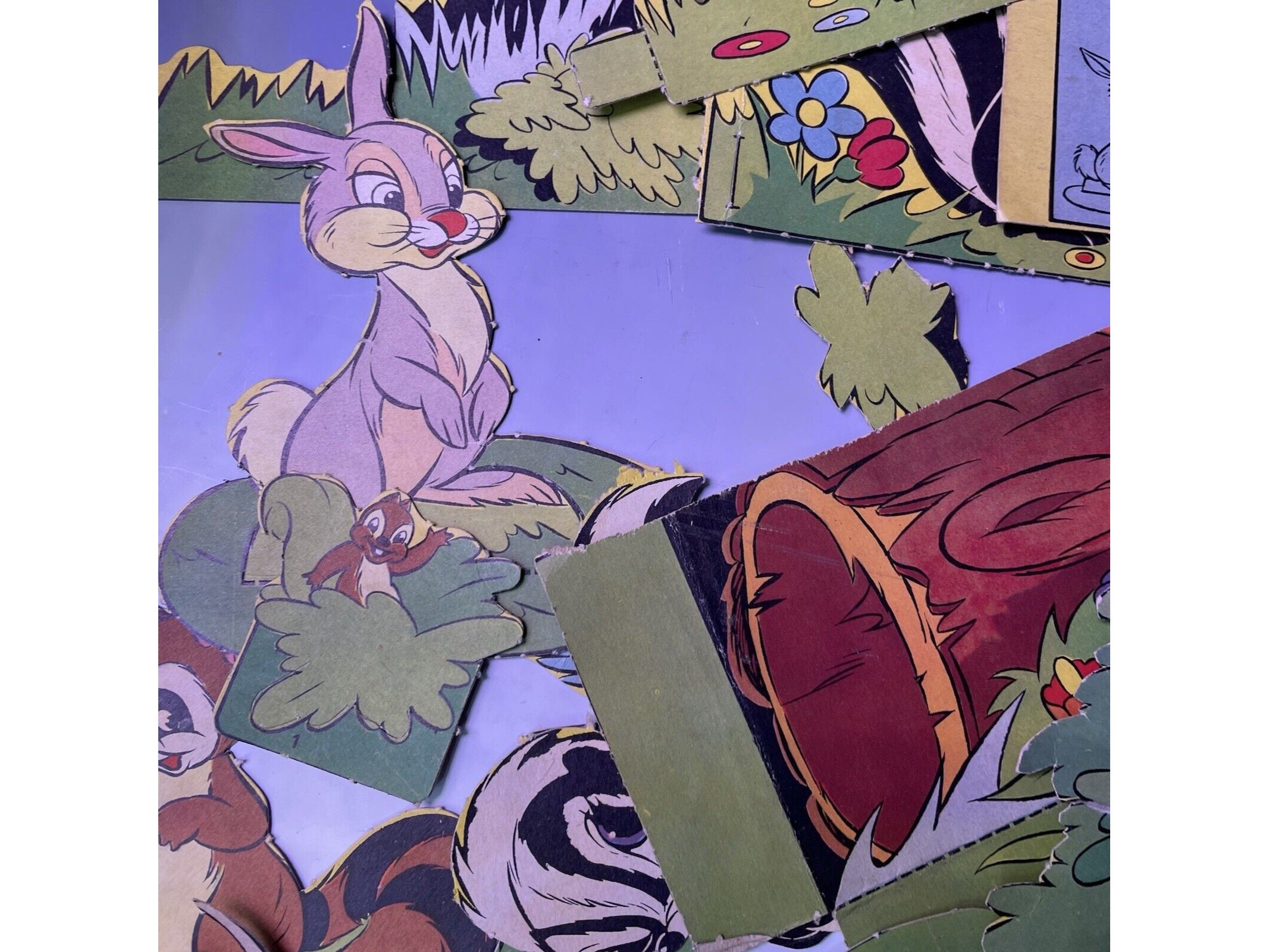RARE 1942 Bambi Disney Cut Out Diorama Pop up Book Image Scene - Etsy
