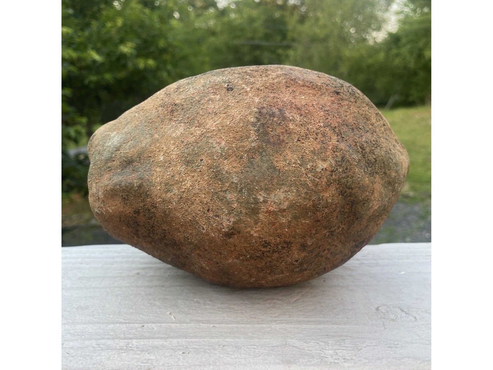 LARGE Antique Cast Bronze Chinese Altar Fruit Peach Figural Sculpture ...