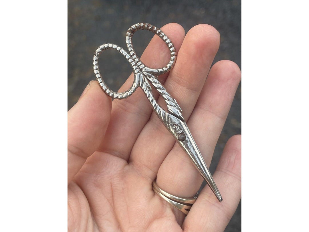 Antique German Sewing Scissors 1930's Kit Sheers Seamstress Tools ...