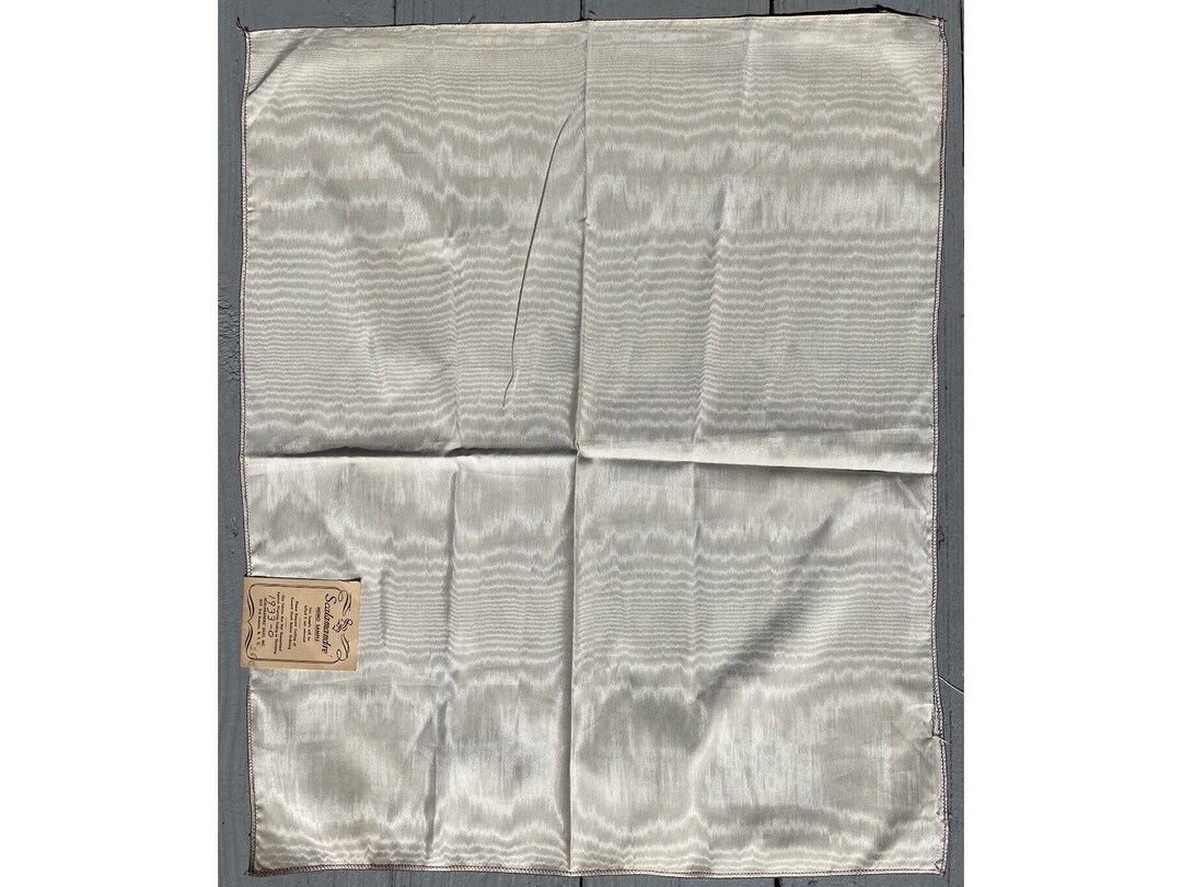 MCM Fabric Cream White Mid-century Cotton Silk Scalamandre Sample ...