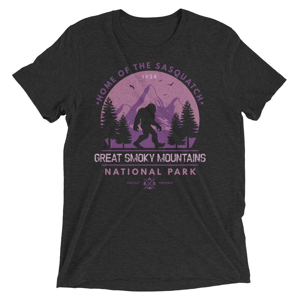 National Park Adventure Shirt Sasquatch Bigfoot Gifts - Etsy Italia