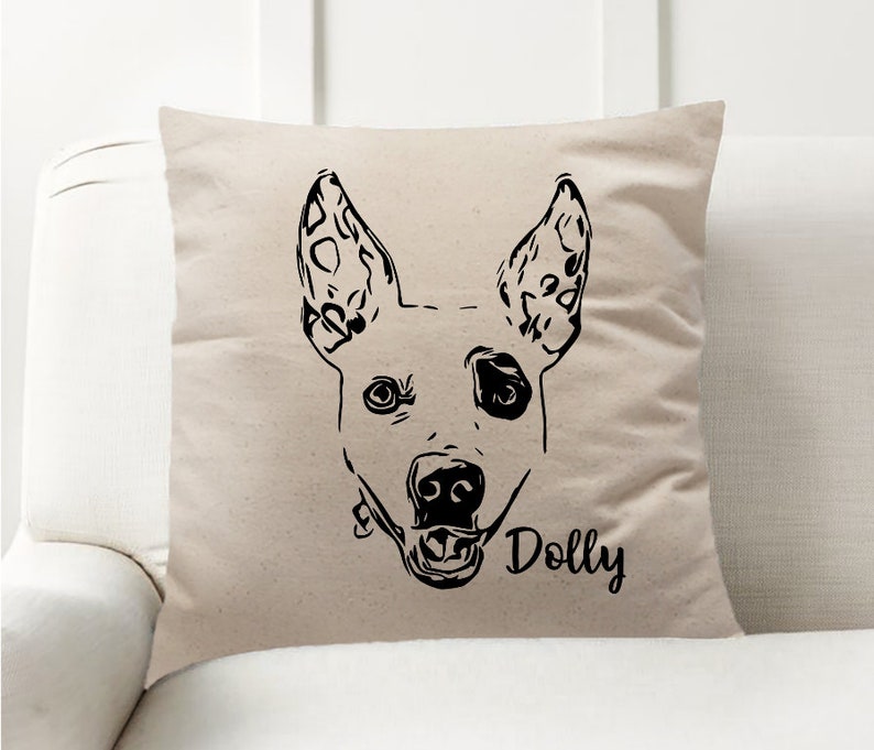 Custom Pet Pillow Cover Custom Pet Gift Housewarming Gift | Etsy Custom Pet Pillow Cover Custom Pet Gift Housewarming Gift | Etsy